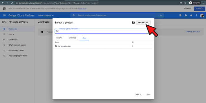 How to generate a Google custom Search API key?