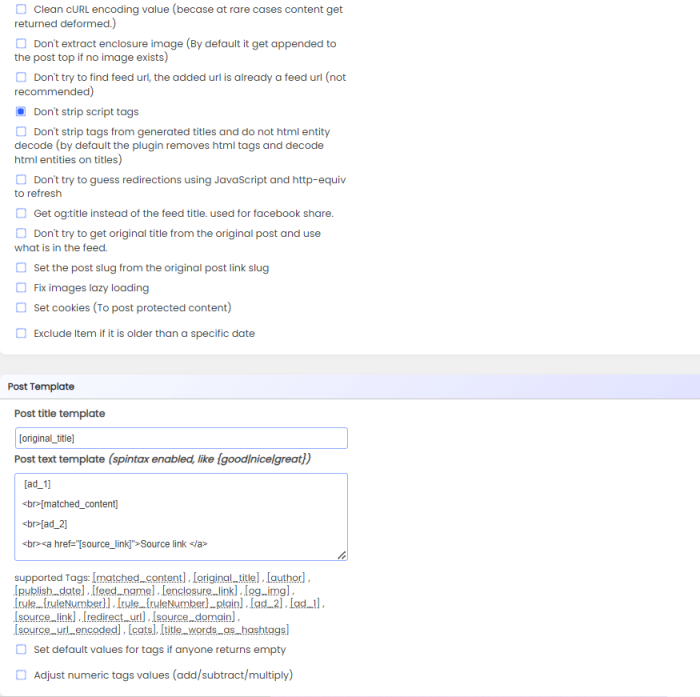 import rss feeds to wordpress-WPautomatic.com