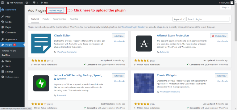 WP Automatic Installation - WP Automatic