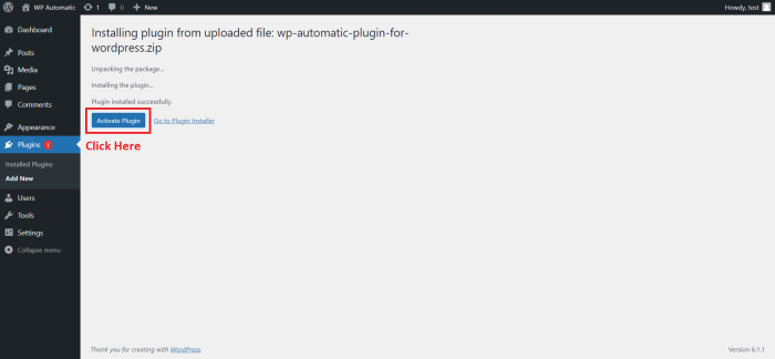 WP Automatic Installation - WP Automatic