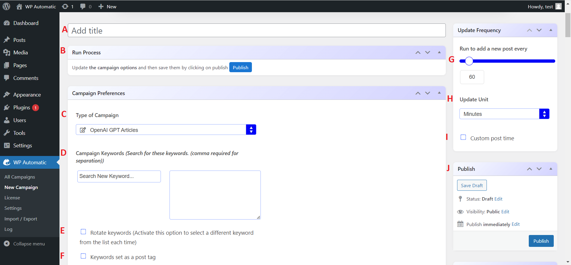 General Settings Documentation - WP Automatic