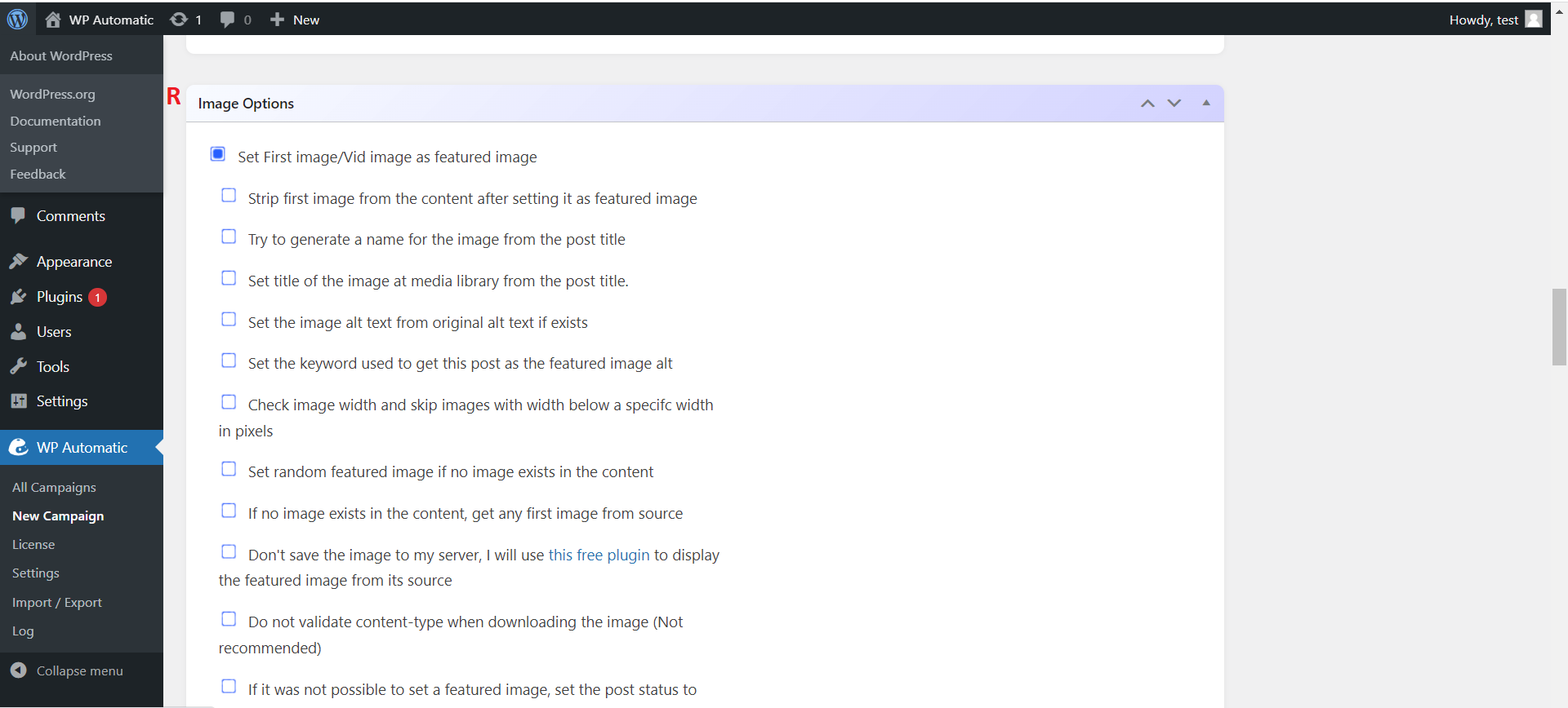 General Settings Documentation - WP Automatic